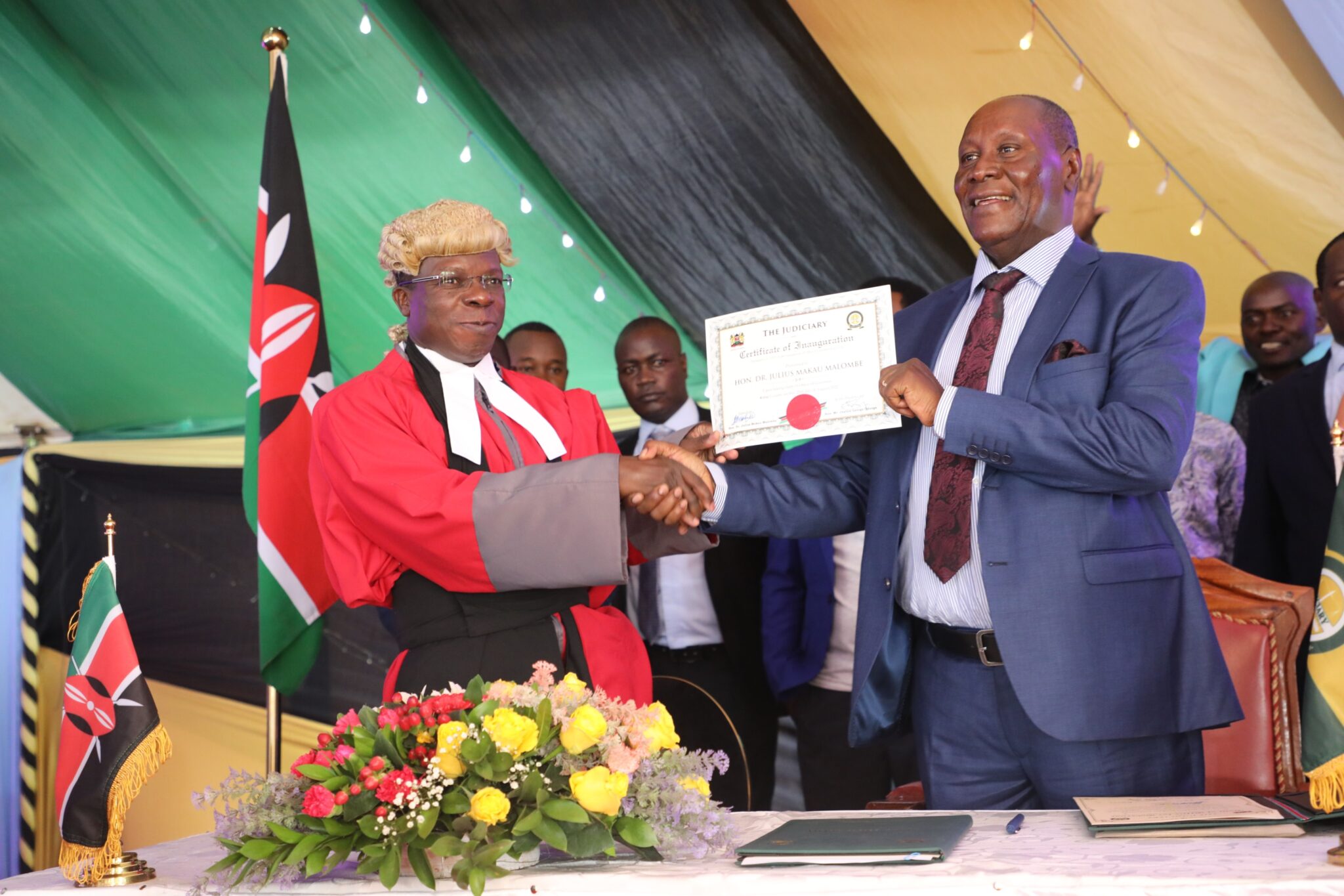 Kitui's Governor Julius Malombe's Main Points During Inauguration ...