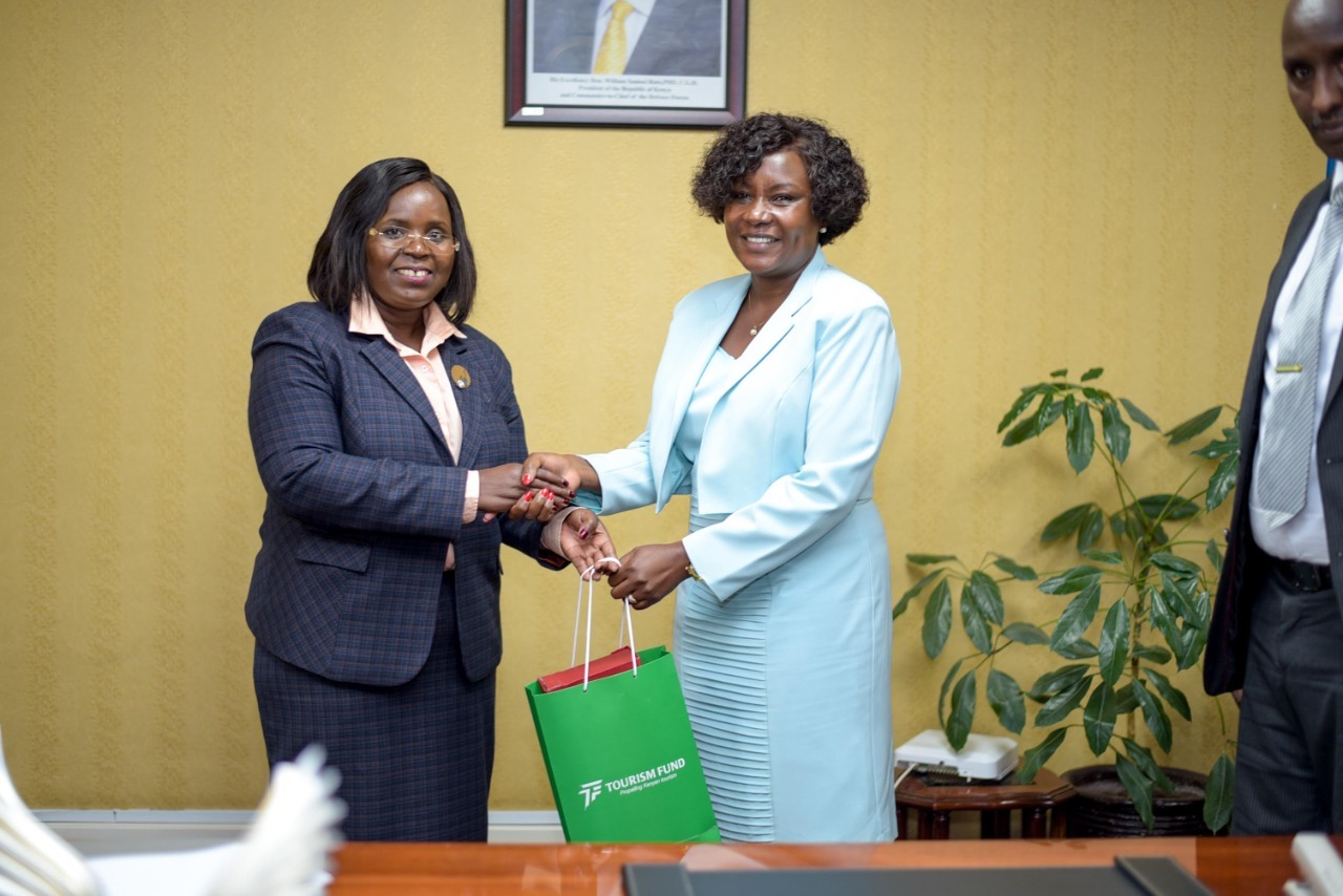 Tourism CS Malonza Hosts Embu Governor Cecily Mbarire - Safi news